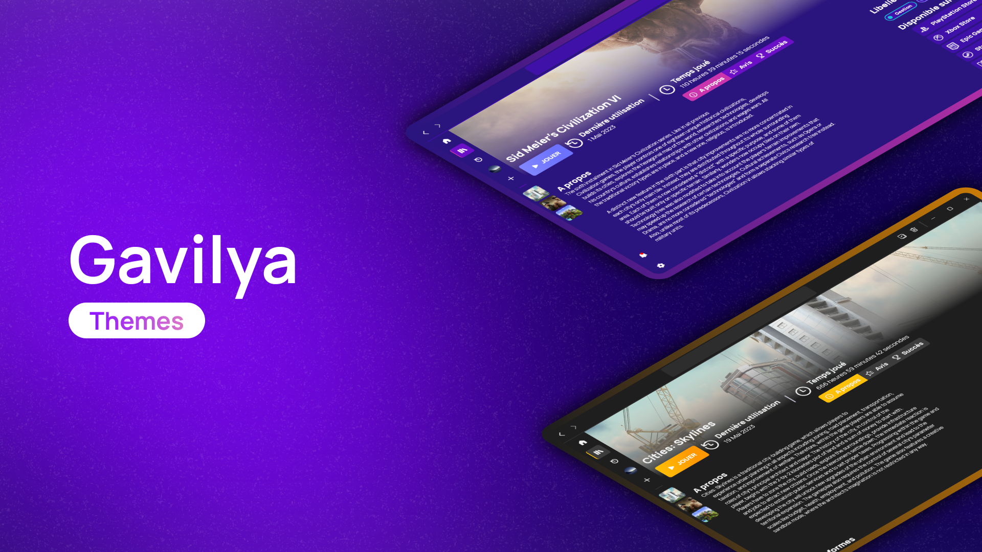 Themes | Gavilya